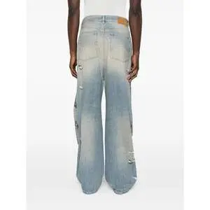 Amiri Denim Wide-leg Jeans