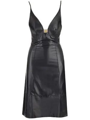 Loewe Dress In Nappa - Black