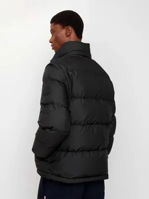 Burberry Bideford Detachable Sleeve Puffer Jacket - Black