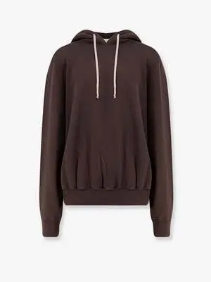 Rick Owens Oversized Hoodie Organic Cotton Sweatshirt - Multicolor
