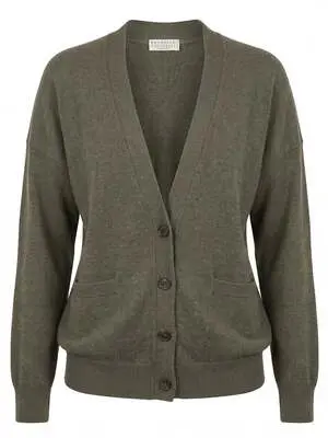 Brunello Cucinelli Cashmere Cardigan - Multicolor