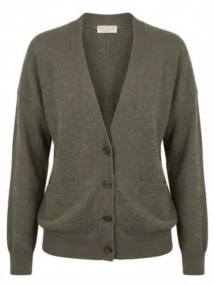 Brunello Cucinelli Cashmere Cardigan - Multicolor