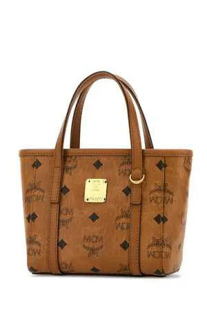 Mcm Printed Canvas Toni Handbag
