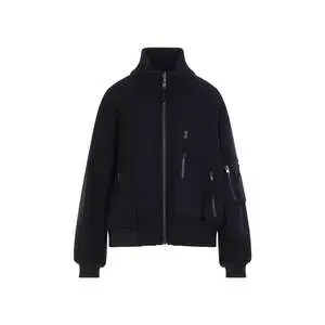 MAISON MARGIELA Spliced Bomber Jacket - Blue