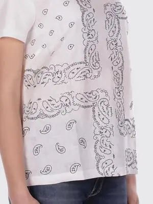 Max Mara Embroidered Linen T-shirt