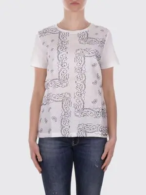 Max Mara Embroidered Linen T-shirt - White