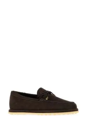 TOD'S Dark Suede Loafers