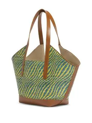 Marni Two-tone Tote Bag - Green
