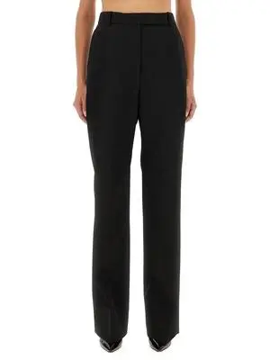 TOM FORD Sharp Wool Pants With Pleats - Black