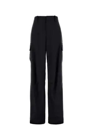 Bottega Veneta Midnight Wool Cargo Pant - Blue