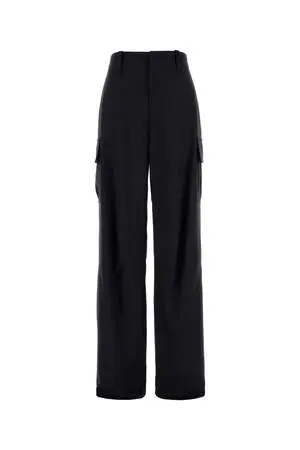 Bottega Veneta Midnight Wool Cargo Pant - Blue