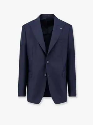 Tagliatore Pino Lerario Virgin Wool And Mohair Blazer - Multicolor