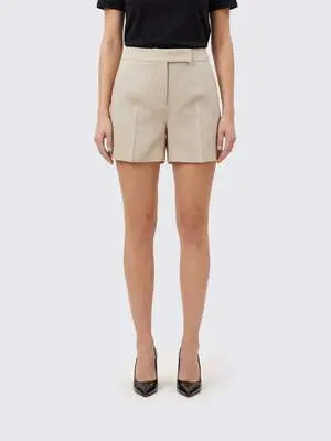 Max Mara Classic Linen Shorts - Cream