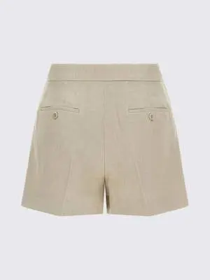 Max Mara Classic Linen Shorts - Cream