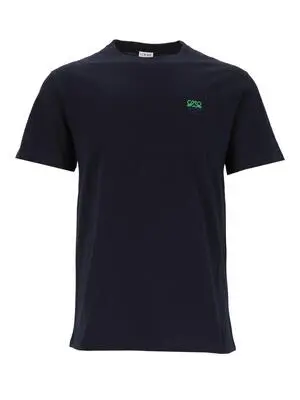Loewe Regular Fit Cotton T-shirt - Blue