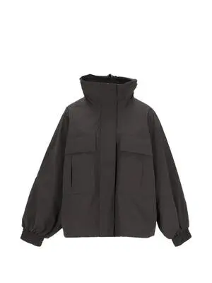 Max Mara Washed Water-repellent Canvas Jacket