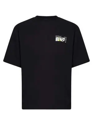 Off-White Black Jersey Industrial Arrow Skate T-shirt - Multicolor