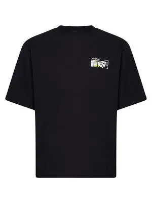 Off-White Black Jersey Industrial Arrow Skate T-shirt - Multicolor