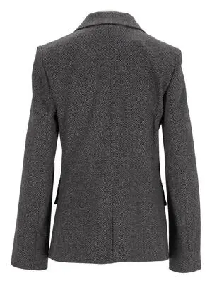Max Mara Single-breasted Blazer - Gray