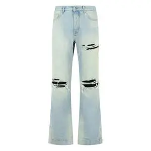 Amiri Denim Wide-leg Jeans - Blue