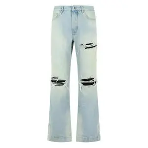 Amiri Denim Wide-leg Jeans - Blue