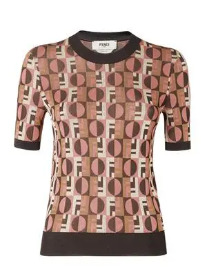 Fendi T-shirt Optical - Multicolor