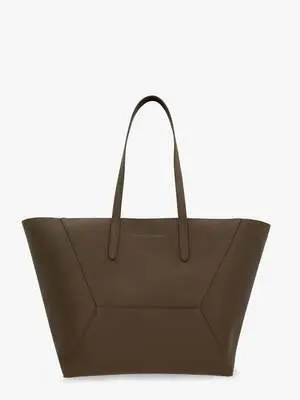 Brunello Cucinelli Bc Duo Hammered Leather Shoulder Bag - Multicolor