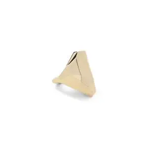 LANVIN Cubic Metal Ring - Silver