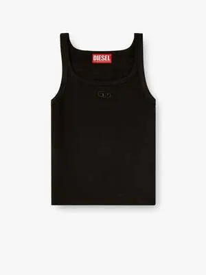 DIESEL® T-wife-od Ribbed Cotton Tank Top - Multicolor