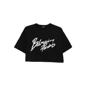Balmain Tops T-shirts & Jerseys - Black