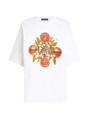 Dolce & Gabbana Cotton Jersey T-shirt - White