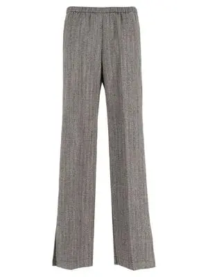 FORTE_FORTE Jaspe Trousers - Black