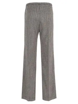 FORTE_FORTE Jaspe Trousers - Black