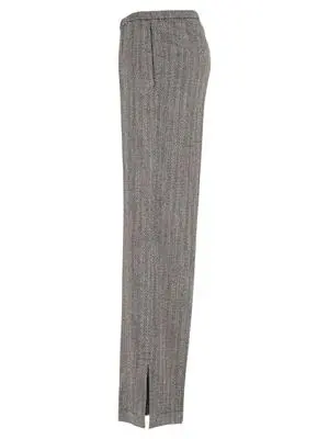 FORTE_FORTE Jaspe Trousers - Black