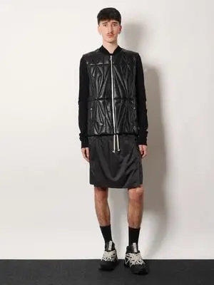 Moncler Rick Owens Geocamo Flight Leather Vest