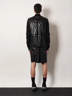 Moncler Rick Owens Geocamo Flight Leather Vest