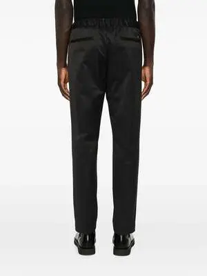 Herno Drawstring-waistband Tapered Leg Trousers