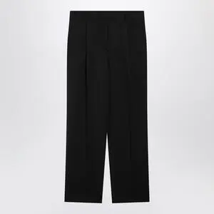 TOTEME Wool-blend Trousers - Black