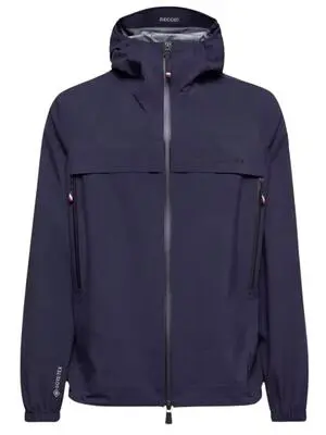 Moncler Grenoble: Shipton Packable Gore-tex® Shell Jacket With Hood - Blue