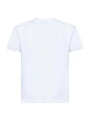 AMI Paris White Cotton De Cœur T-shirt