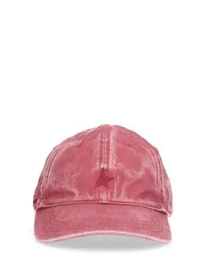 GOLDEN GOOSE Washed Cotton Baseball Cap - Multicolor