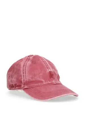 GOLDEN GOOSE Washed Cotton Baseball Cap - Multicolor