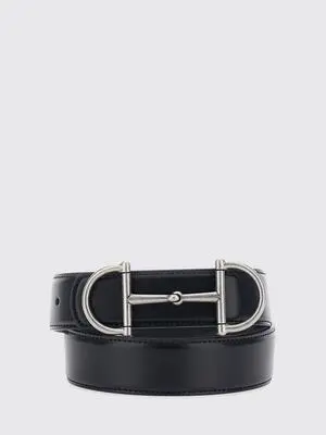 Gucci Horsebit Smooth Calfskin Belt - Black