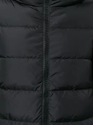 Herno Hooded Zip-up Padded Jacket - Black