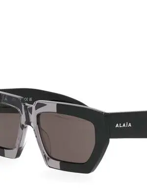 Alaïa Oversized Two-tone Sunglasses