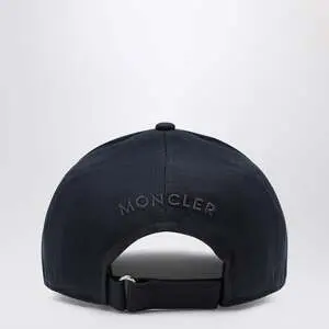 Moncler Cotton Baseball Cap - Blue