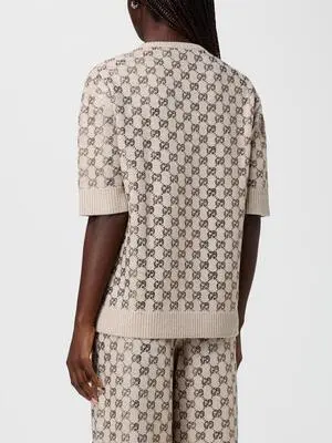 Gucci Gg Wool Sweater - Cream