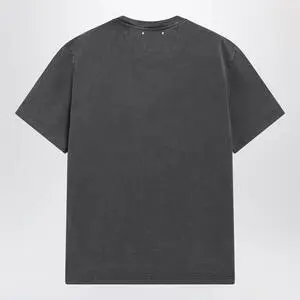 GOLDEN GOOSE Anthracite Grey Vintage-effect T-shirt - Gray