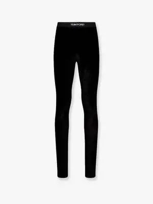 TOM FORD Velvet Leggings - Black