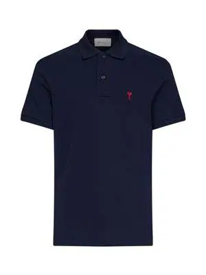 Ami Paris Patchwork Polos For Men